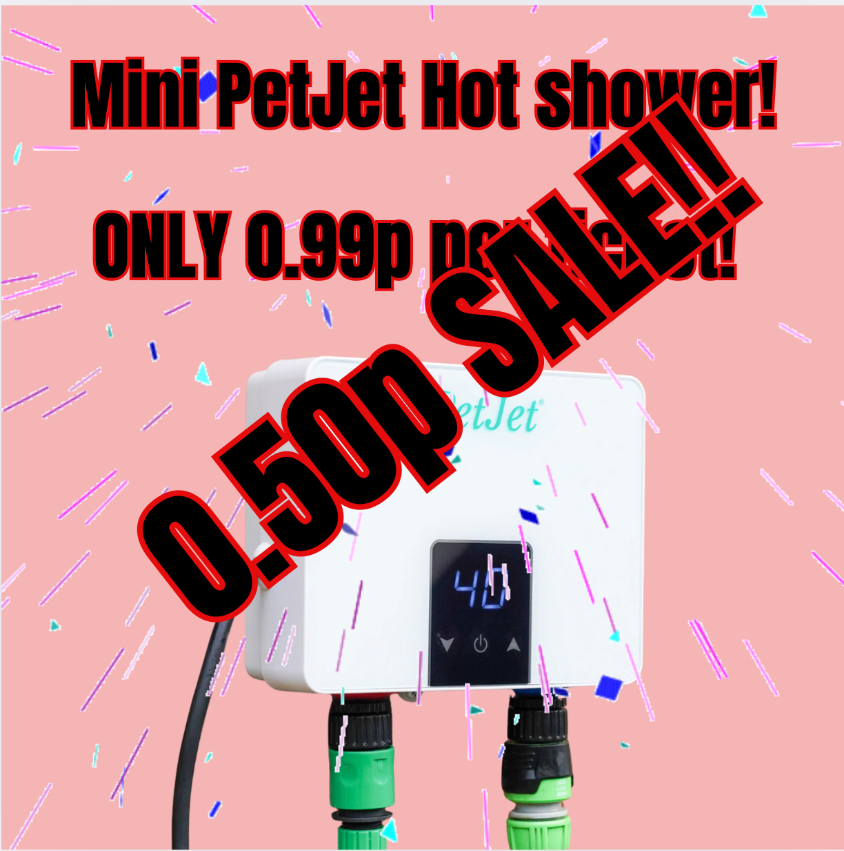 Mini PetJet portable hot shower!! - Horse and Country Competitions